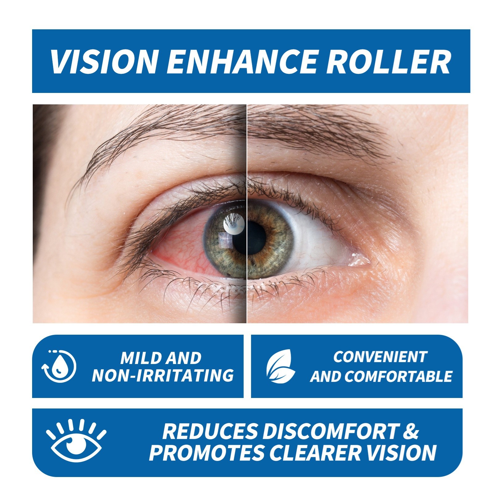 Eye Cold Compress Gel Eye Fatigue Dryness And Blurring And Gel Is ...